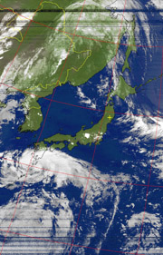 気象衛星NOAA画像